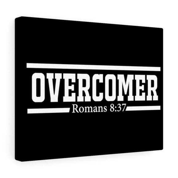 Express Your Love Gifts | Art | Scripture Sign Overcomer Black Romanss ...